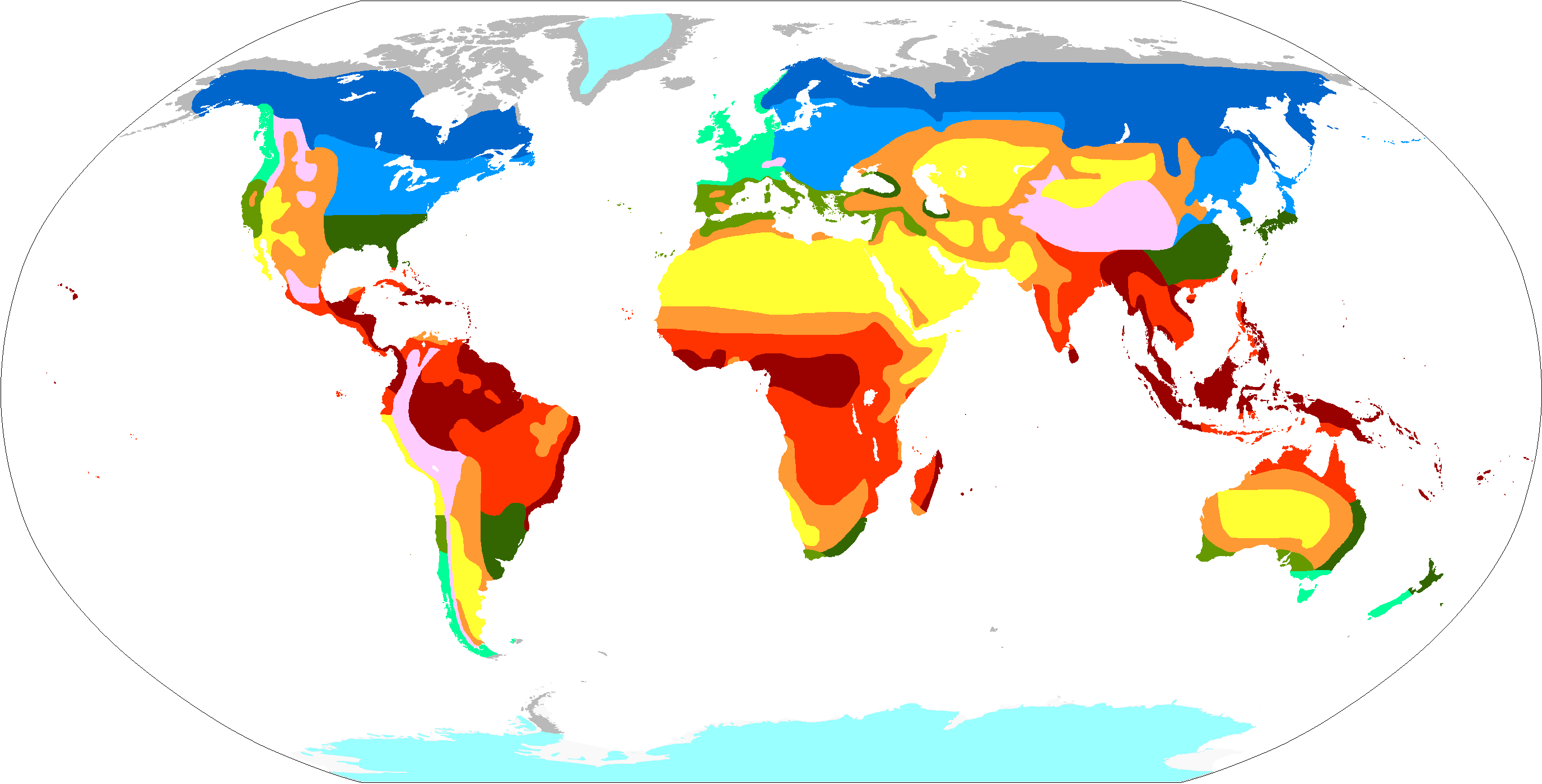 Climatic Classification of Koppen & Thornthwaite - Geographic Book