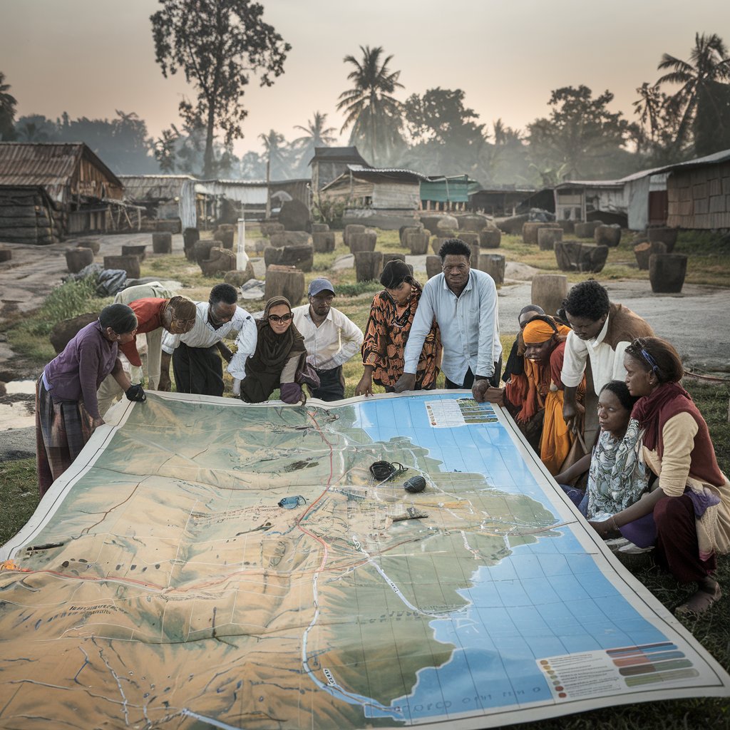 Planning for Backward Area - Geographic Book